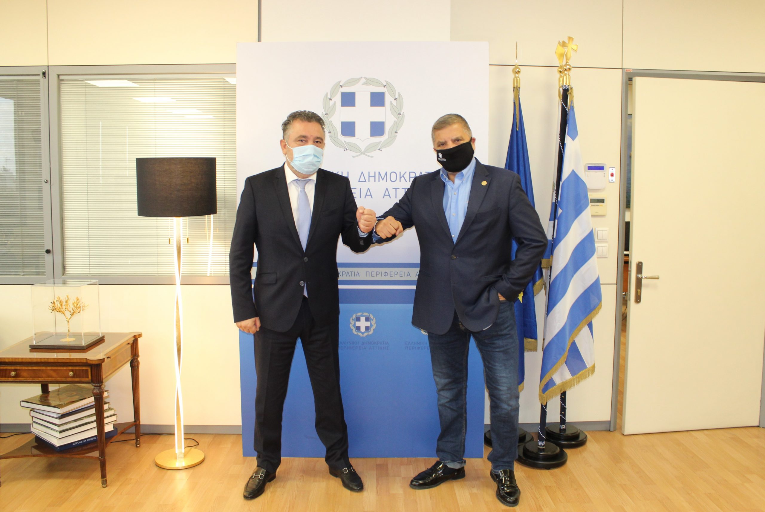 Συνάντηση Δημάρχου Ζωγράφου με τον Περιφερειάρχη Αττικής για τα έργα ...