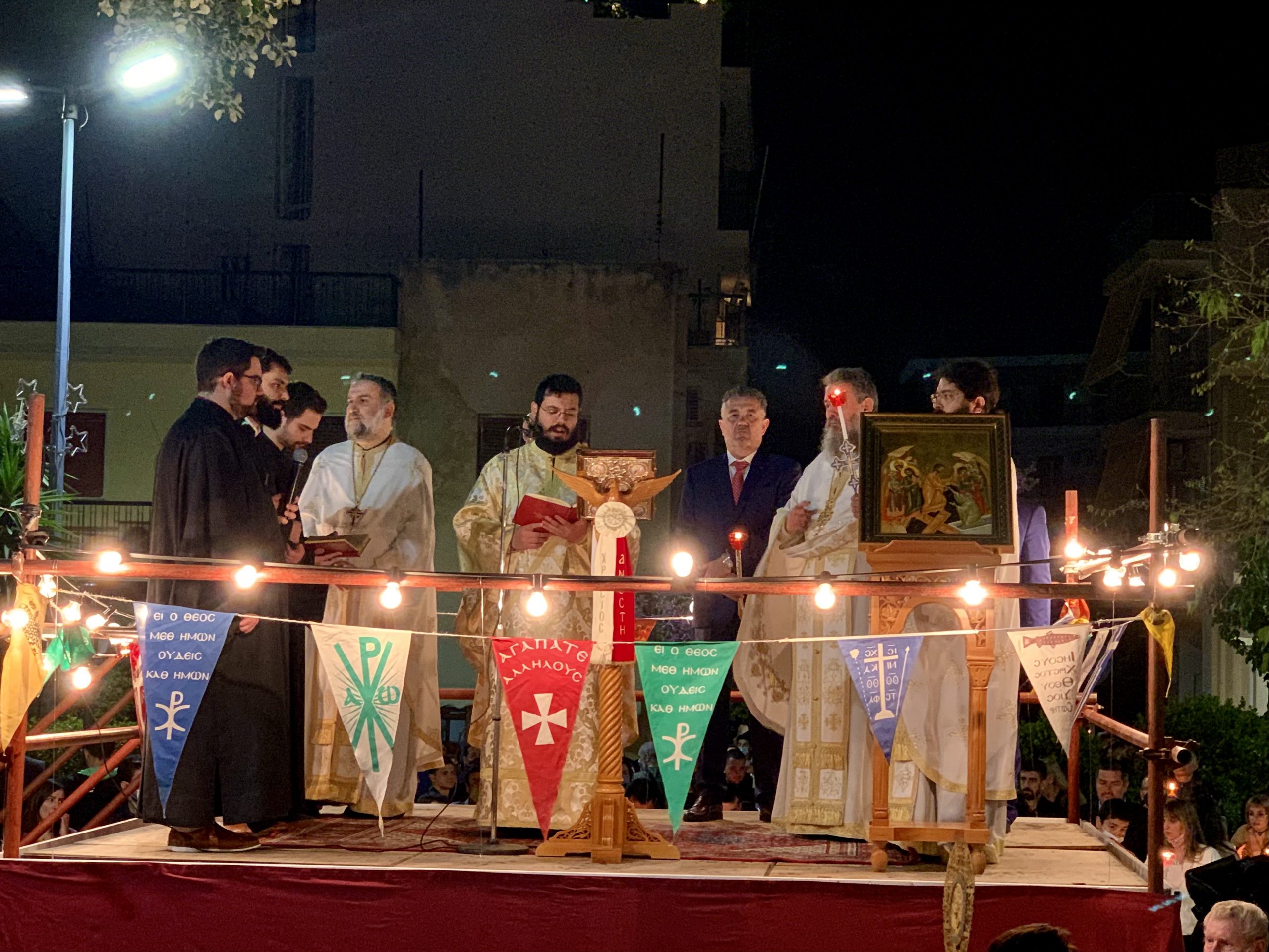 Στον Άγιο Θεράποντα για την Ανάσταση ο Δήμαρχος Ζωγράφου Βασίλης Θώδας ...
