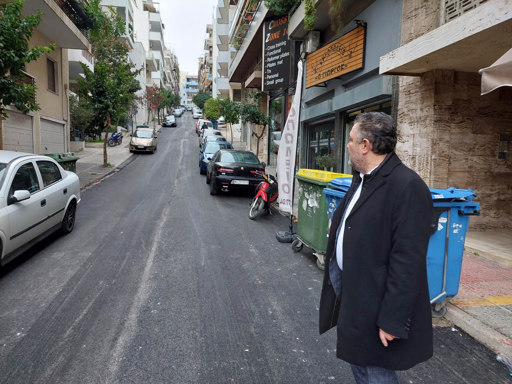 Συνεχίζονται τα έργα ασφαλτόστρωσης στον Δήμο Ζωγράφου - Δήμος Ζωγράφου
