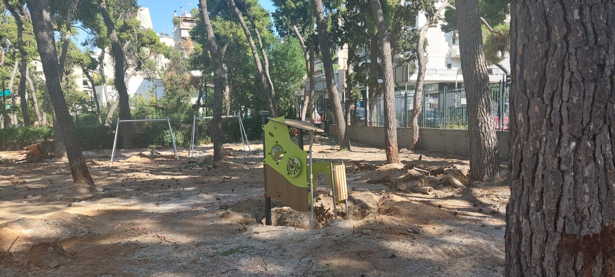 Δήμος Ζωγράφου: Αρχισε η εγκατάσταση των οργάνων στην παιδική χαρά της ...