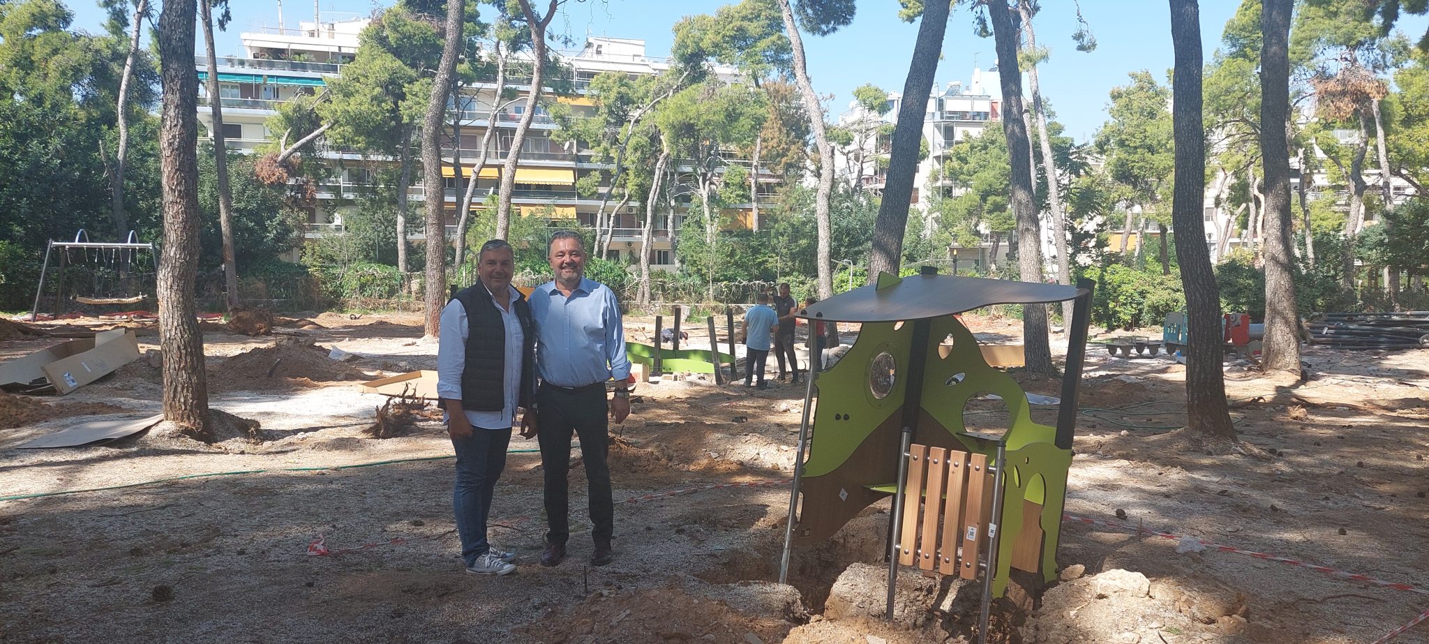 Δήμος Ζωγράφου: Αρχισε η εγκατάσταση των οργάνων στην παιδική χαρά της ...
