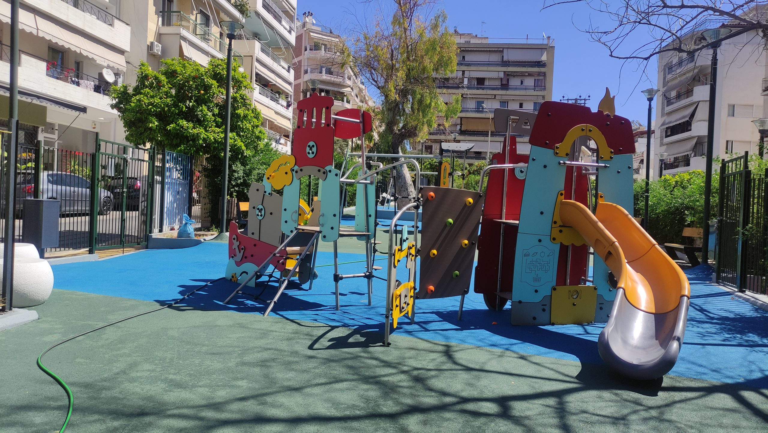 Oλοκληρώθηκε η πλήρης ανάπλαση της παιδικής χαράς Γκανογιάννη ...